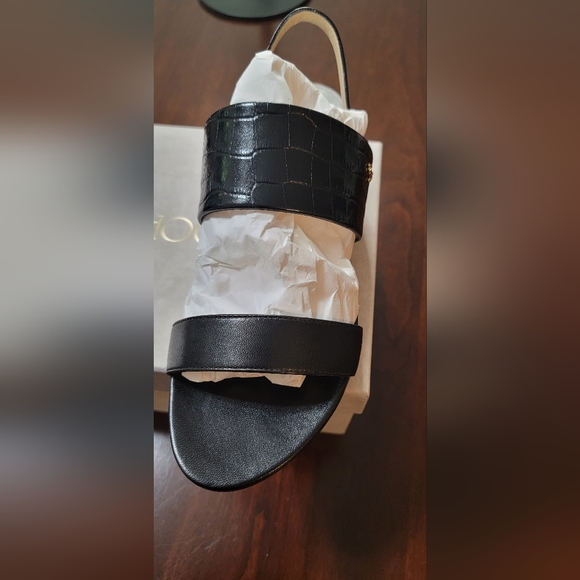 Jimmy Choo | Shoes | Jimmy Choo Seia Flat Croc Embossed | Poshmark